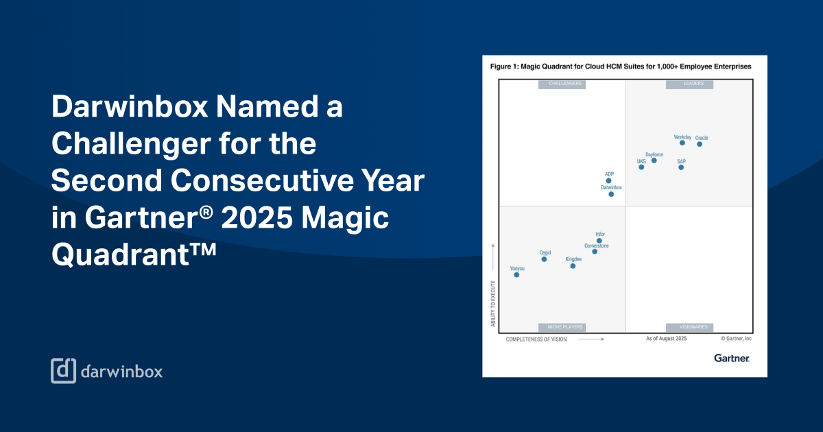 Darwinbox on Gartner Magic Quadrant 2025